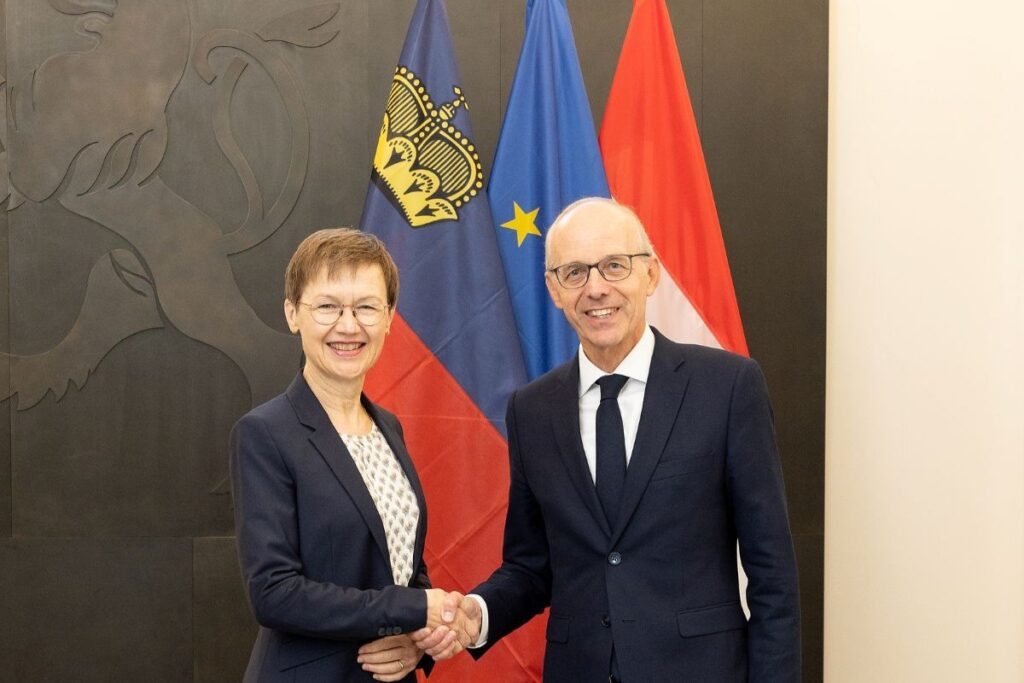 Regierungschefin auf Antrittsbesuch in Luxemburg - Liechtenstein Finance